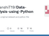 Github Priyanshit19 Data Analysis Using Python Contains Original