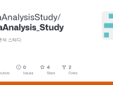Github Dataanalysisstudy Dataanalysis Study 데이터 분석 스터디