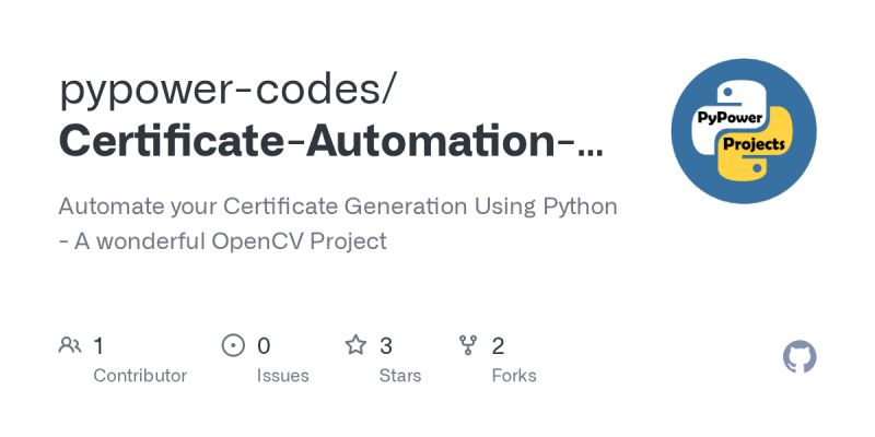 Github Likhithsp Automated Certificate Generator With Python This - Ultra HD Geometric Pattern - Full HD