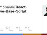 Github Azizmobarak React Native Base Script
