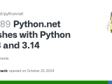 Python Net Crashes With Python 3 13 And 3 14 Issue 2489 Pythonnet