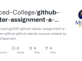 Releases Merced College Github Starter Assignment A Tutorial On