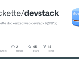 Github Dockette Devstack Whale Dockette Dockerized Web Devstack
