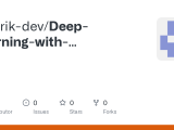 Github Masrik Dev Deep Learning With Tensorflow And Python