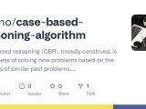 Github Afrano Case Based Reasoning Algorithm Case Based Reasoning