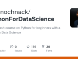 Github Nicknochnack Pythonfordatascience A Full Crash Course On