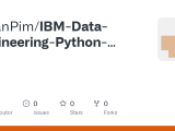 Github Bryanpim Ibm Data Engineering Python Project Etl