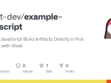 Github Stoat Dev Example Javascript Preview Javascript Build