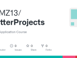 Github Kamz13 Flutterprojects Mobile Application Course