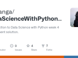 Github Melanga Datasciencewithpython Week4 Introduction To Data