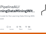 Github Datapipelineau Learningdataminingwithpython Updated Code For