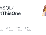 Github Irishsql Testthisone