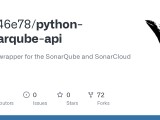 Github 0x646e78 Python Sonarqube Api Python Wrapper For The
