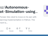 Github Jsndsz Autonomous Robot Simulation Using Vrep In Python Train