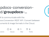 Github Groupdocs Conversion Cloud Groupdocs Conversion Cloud Java