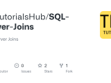 Github Tektutorialshub Sql Server Joins Sql Server Joins