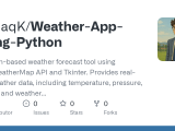 Github Arshaqk Weather App Using Python A Python Based Weather