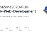 Github Robotzone2020 Full Stack Web Development Course For Full