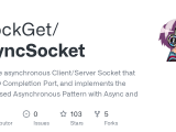 Github Clockget Asyncsocket A Simple Asynchronous Client Server