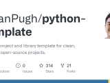 Github Brianpugh Python Template Python Project And Library Template
