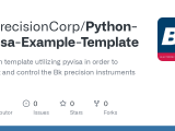 Github Bkprecisioncorp Python Pyvisa Example Template A Python