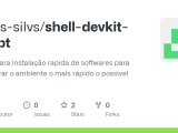 Github Lucas Silvs Shell Devkit Script Script Para Instalação Rapida