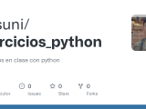 Github Cesuni Ejercicios Python Ejercicios En Clase Con Python