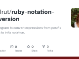 Github Shellrut Ruby Notation Conversion Ruby Program To Convert