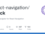 Github React Navigation Stack Stack Navigator For React Navigation