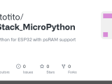 Github Cositotito M5stack Micropython Micropython For Esp32 With