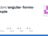 Github Devkbm Angular Forms Example