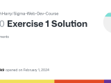 Exercise 1 Solution Issue 140 Codewithharry Sigma Web Dev Course