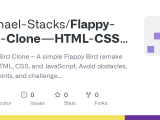 Flappy Bird Clone Html Css Javascript Readme Md At Main Michael