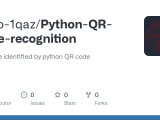 Github Coco 1qaz Python Qr Code Recognition It Can Be Identified By