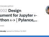 Design Document For Jupyter Python Pylance Jedi Etc Interaction