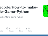 Github Turtlecode How To Make Mario Game Python How To Make Mario