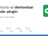 Github Dev Tools Ai Devtoolsai Vscode Plugin Devtoolsai Vscode Plugin