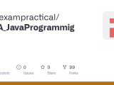 Github Javaexampractical Mca Javaprogrammig