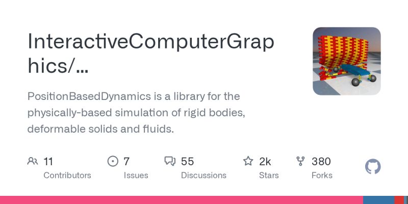 Github Scrawk Position Based Dynamics Position Based Dynamics In Unity - Gorgeous Space Design - Desktop