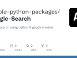 Github Simple Python Packages Google Search Google Search Using