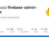Issues Firebase Firebase Admin Node Github