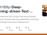 Github Parth189p Deep Learning Driven Text Summarization A