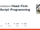 Github Bethrobson Head First Javascript Programming