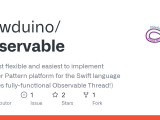 Github Flowduino Observable The Most Flexible And Easiest To