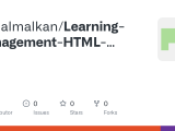 Github Komalmalkan Learning Management Html Css Js
