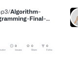 Github Dionp3 Algorithm Programming Final Project