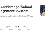 School Management System Using Excel Visual Basic Ffa Xlsx Xlsm At
