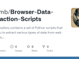 Github Cr0mb Browser Data Extraction Scripts This Repository