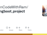 Github Learncodewithram Springboot Project