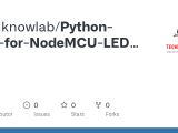Github Techknowlab Python Gui For Nodemcu Led Control Project